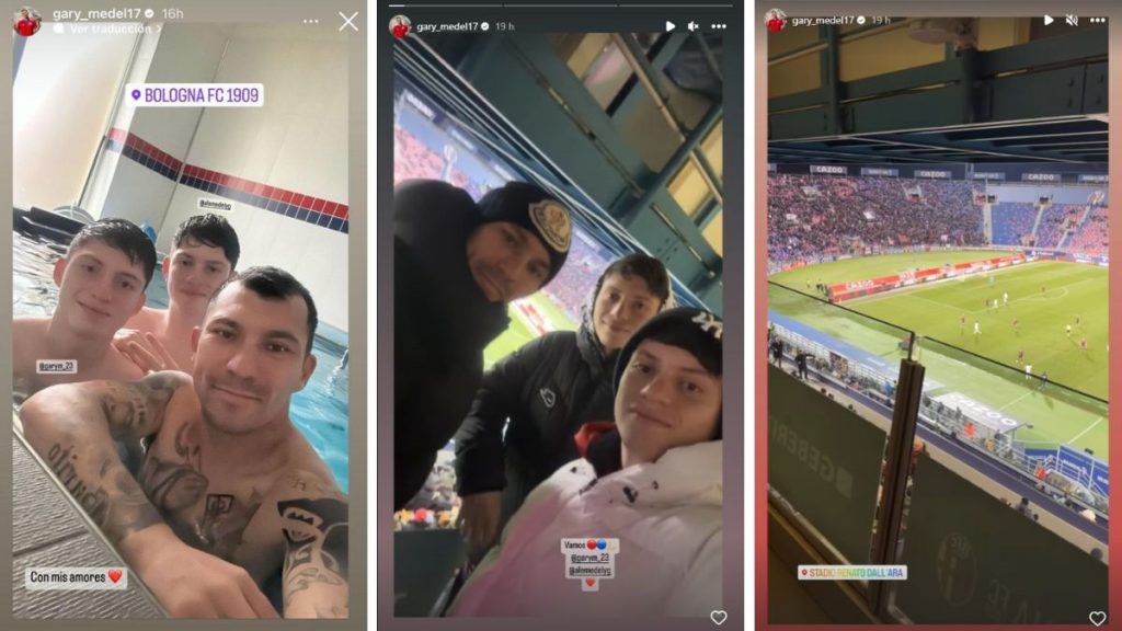 "Con mis amores": Gary Medel se roba las miradas en Instagram al ...