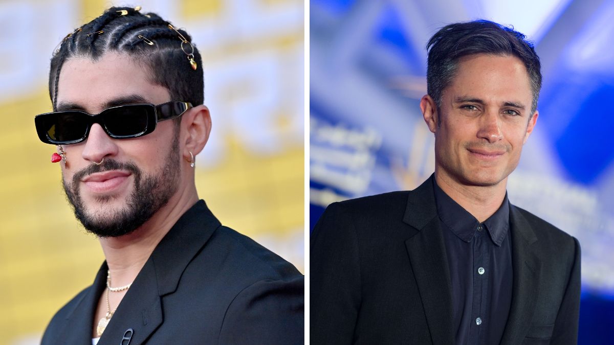 Todo es parte de una película: Se filtran imágenes de apasionado beso entre Bad Bunny y Gael ...