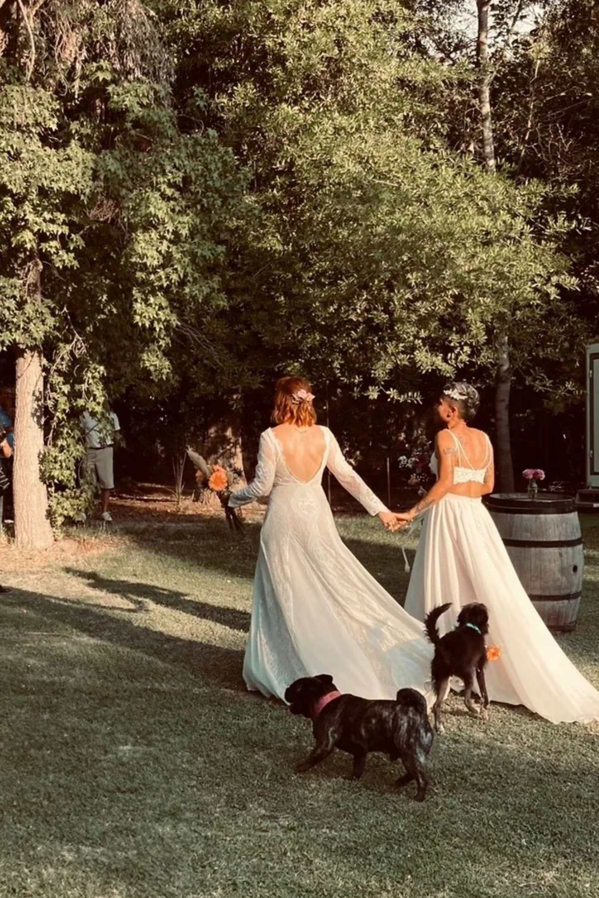 ¡Que viva el amor! Grace Lazcano y Fernanda Pinilla dieron el sí en una ...