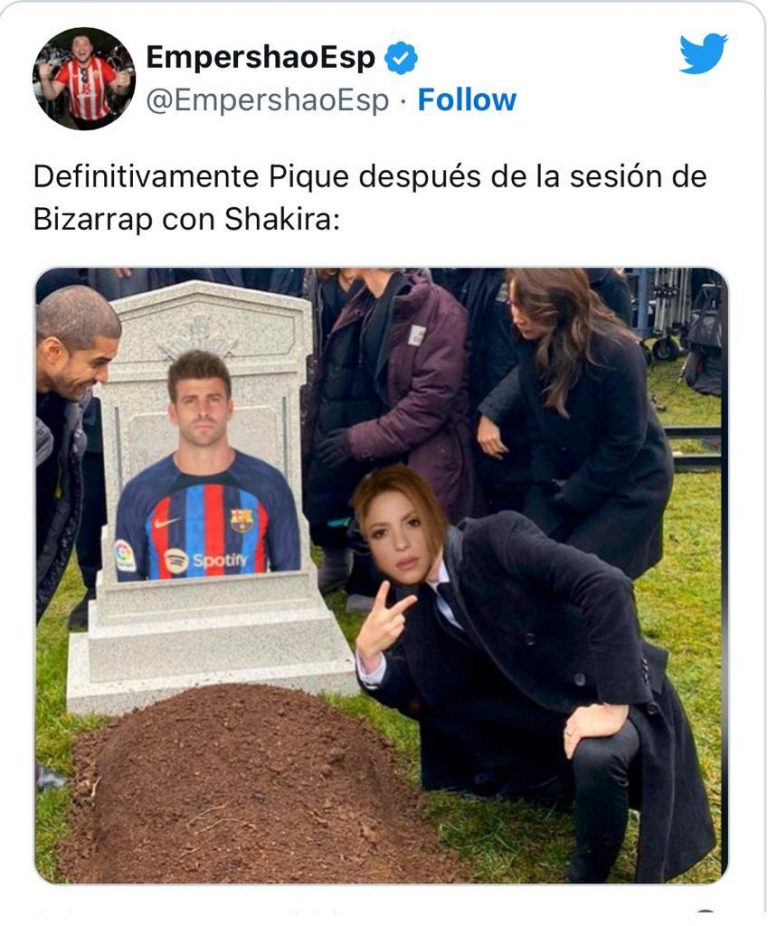 Los mejores memes que dejó la nueva canción de Shakira contra Piqué