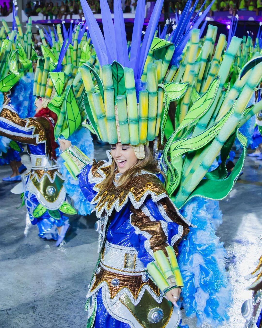 ¡Puro sabor! Así fue el desfile de Ignacia Antonia en el Carnaval de Río