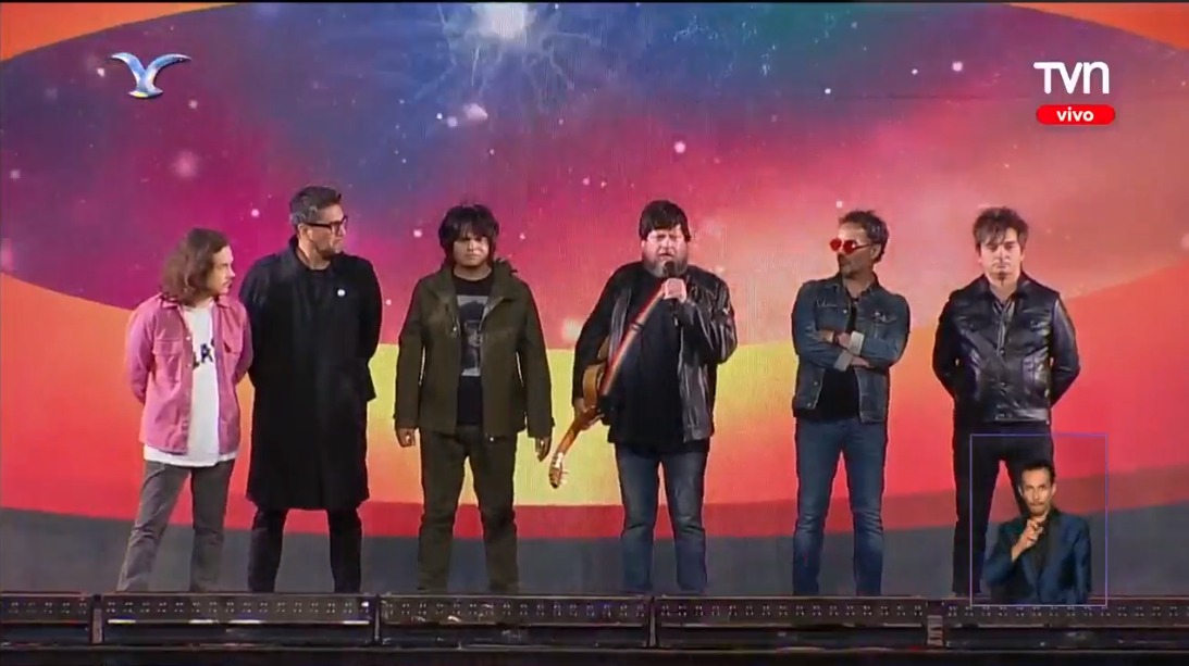 ¡Los Bunkers en la Quinta Vergara! Fabrizio Copano llevó a la banda a ...