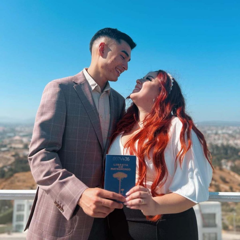 Christell Rodríguez reveló nuevas fotos de su matrimonio civil