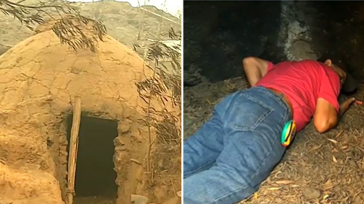 ¡Para no creerlo! Hombre se salva de morir calcinado tras meterse a un horno de barro en la ...