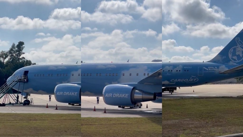 Drake ya está en sudamérica: Así es su lujoso avión privado que cuesta ...
