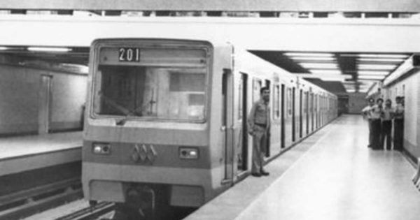 ¡Fotos inéditas!: Línea 2 del Metro de Santiago cumplió 45 años