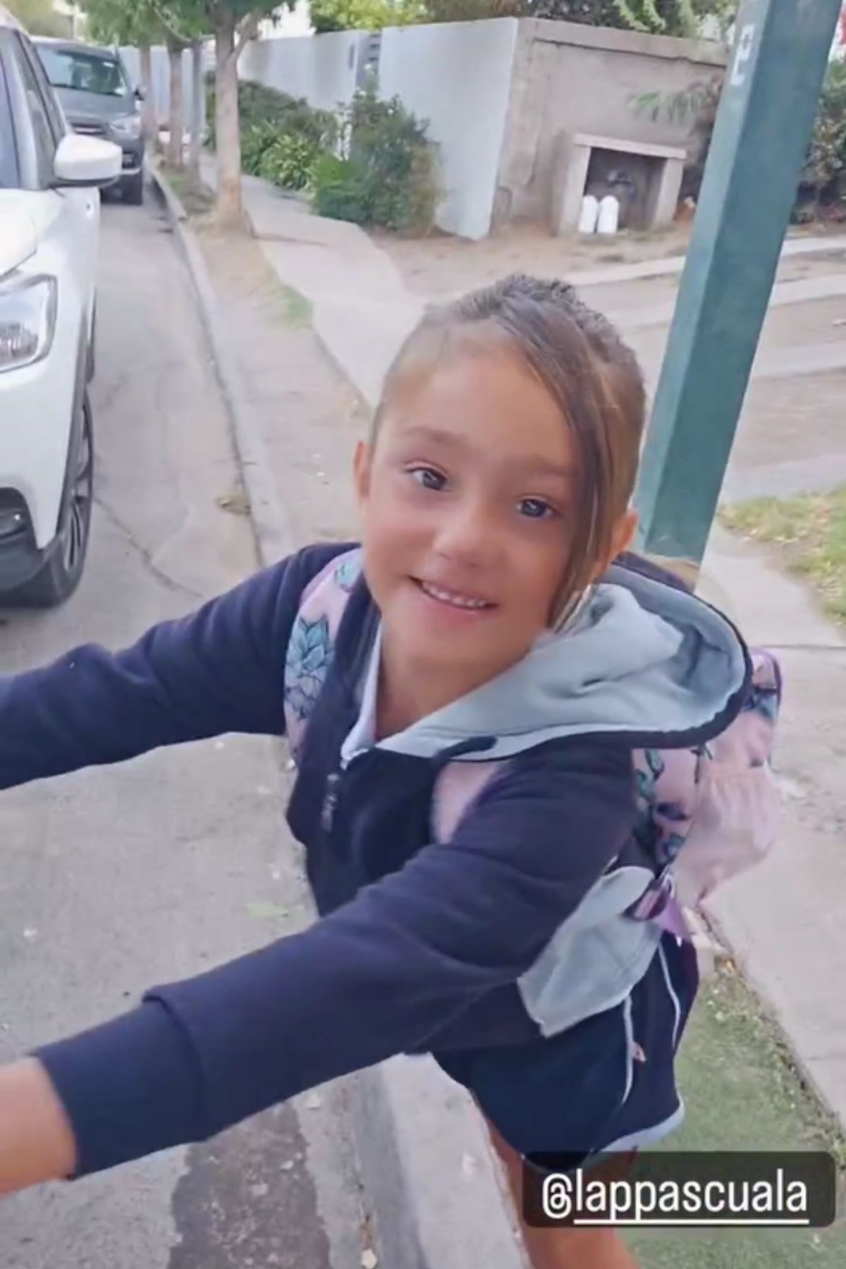 "¿Estás segura que hay clases?": Pamela Díaz compartió gracioso video con Pascuala en su primer día