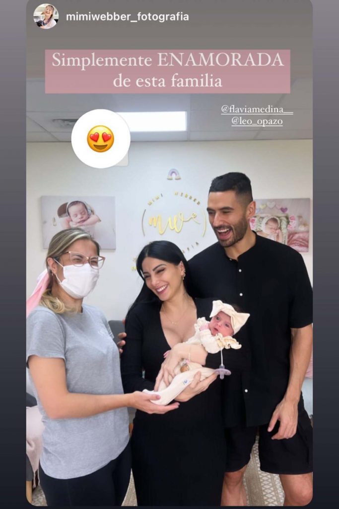 "Enamorada de esta familia": Flavia Medina revela tiernas fotos de su hija