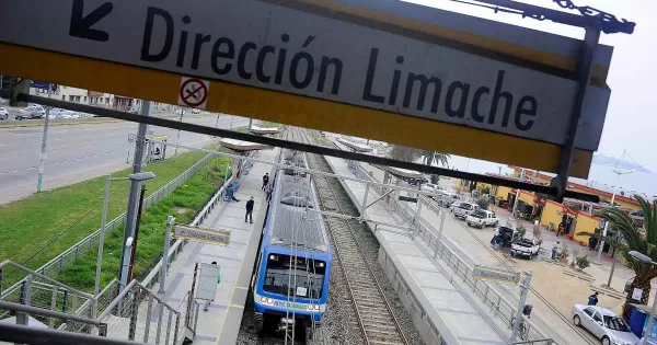Tren Puerto - Limache: Conoce cuál es el mapa de la extensión del recorrido