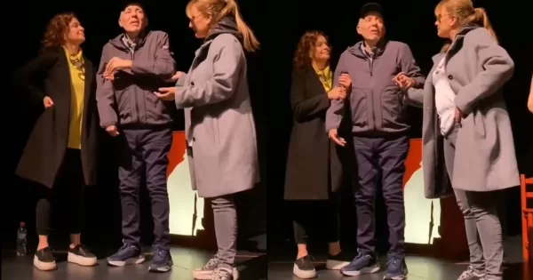 Así fue el emotivo regreso del actor Gabriel Prieto a los escenarios ...