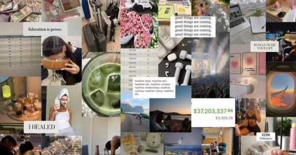 Qué es y cómo crear tu propio vision board, la manera para manifestar y ...