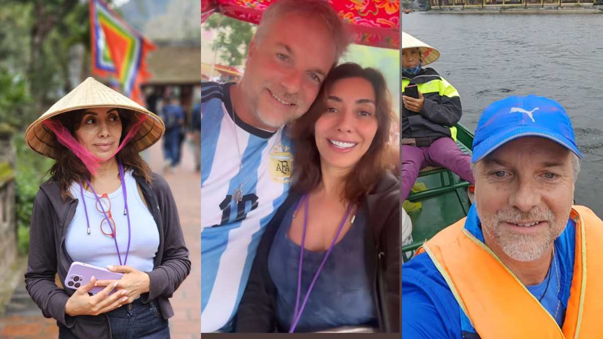 ¡Completamente enamorados! Carmen Gloria Arroyo y Bernardo Borgeat viven vacaciones de ensueño ...