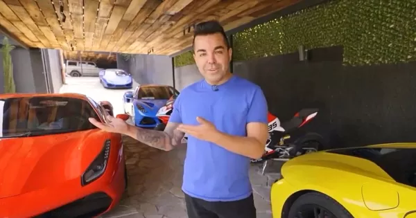 Autos de lujo, dormitorio con vista a Santiago y un acuario exótico: Así luce la elegante ...