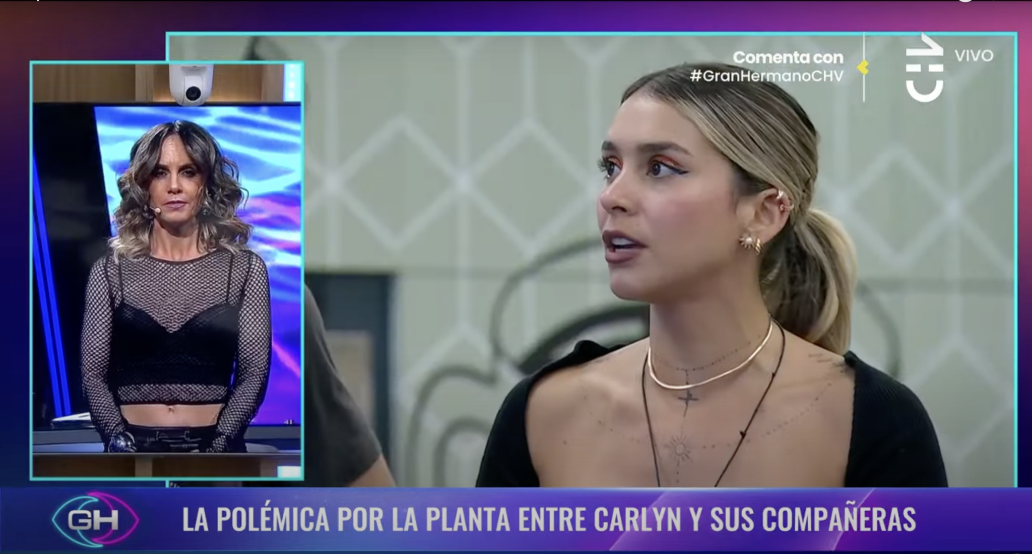 Carlyn Romero rompe en llanto tras su reingreso a Gran Hermano Chile