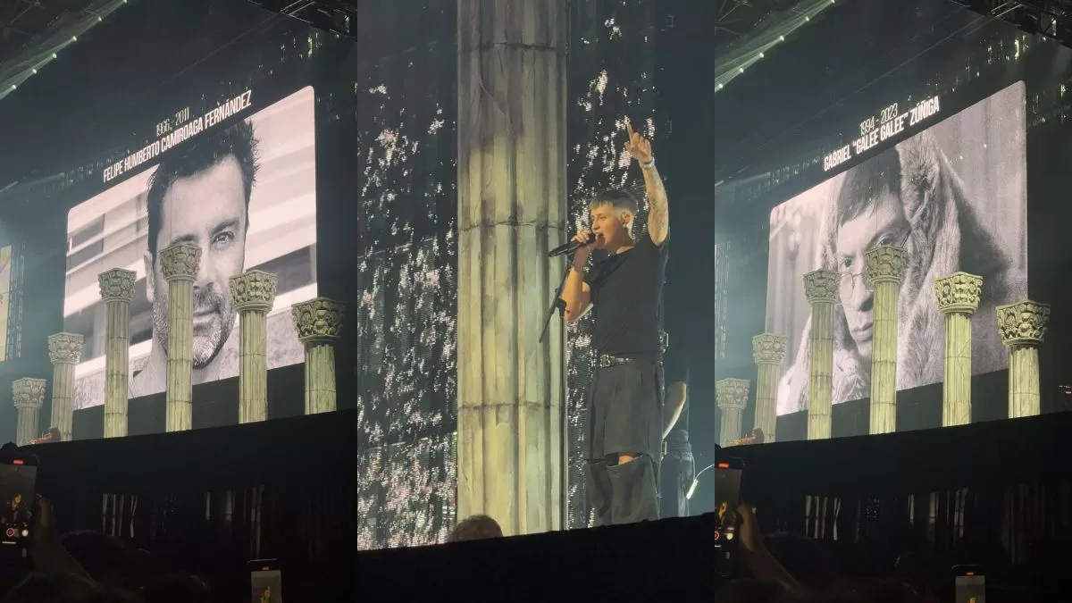 El especial homenaje que hizo Kidd Voodoo durante su primer concierto ...